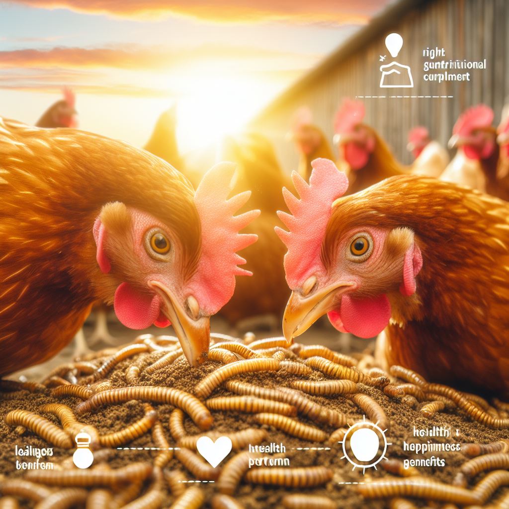 Vers de farine pour poules : Boostez leur alimentation